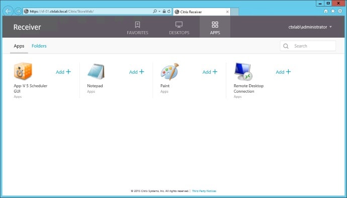 Securing Citrix X1 StoreFront with Powershell - xenappblog
