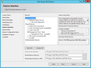 Sequencing SQL Server Management Studio 2014