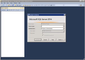 Sequencing SQL Server Management Studio 2014